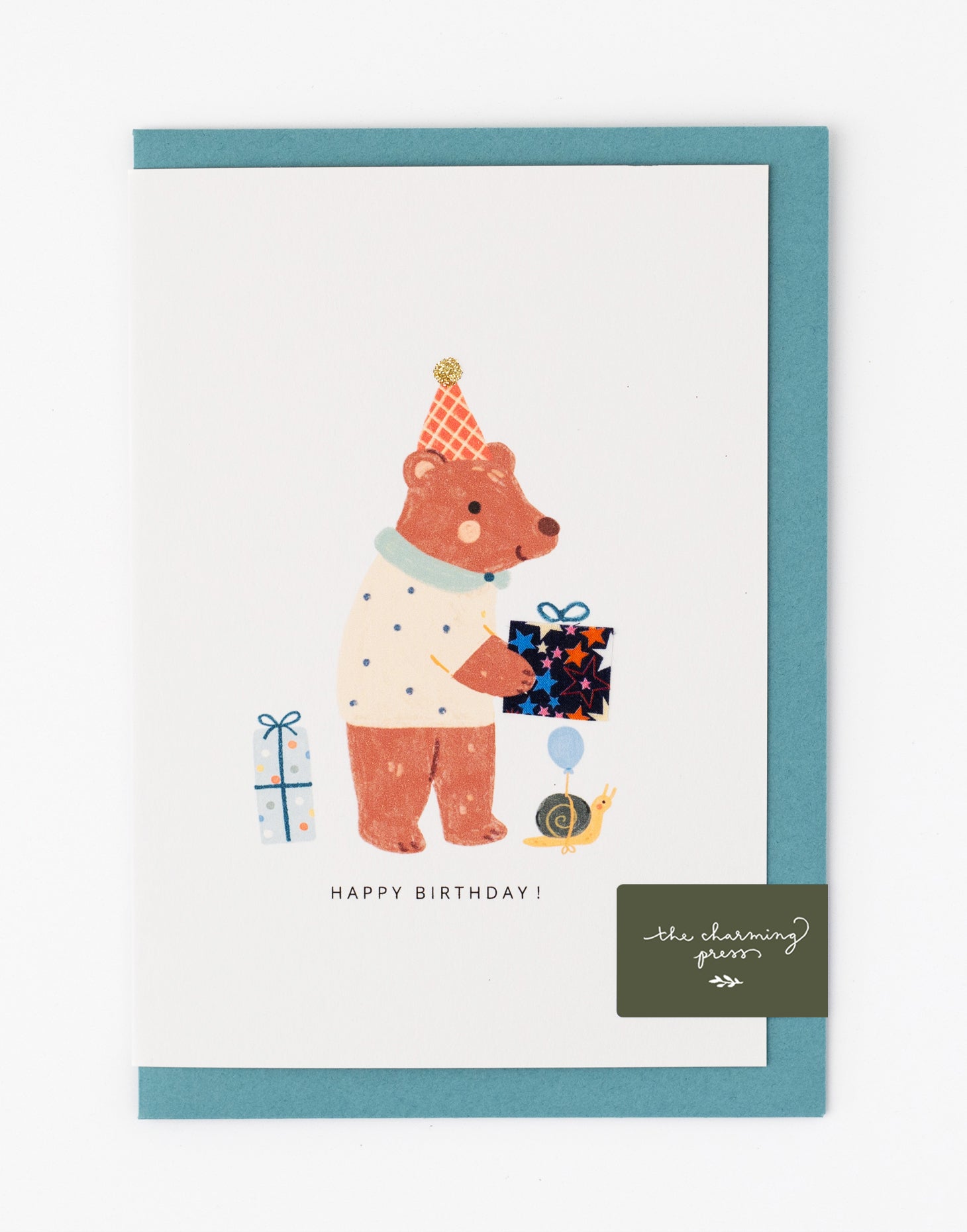 Pack of 6 Bear Birthday Cards - Liberty Adelajda's Wish Fabric – The ...