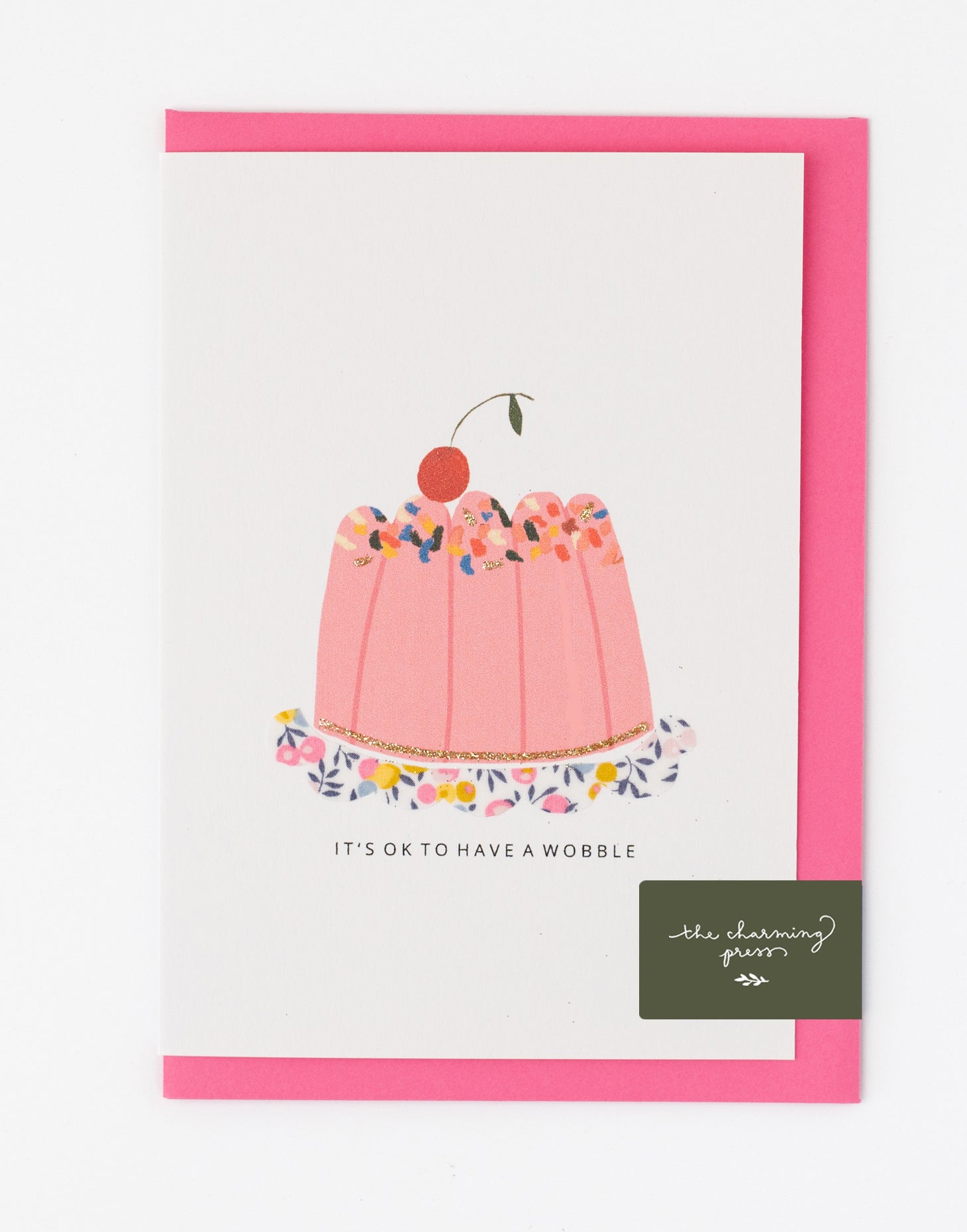 Jelly Card - Liberty Wiltshire Bud Fabric – The Charming Press